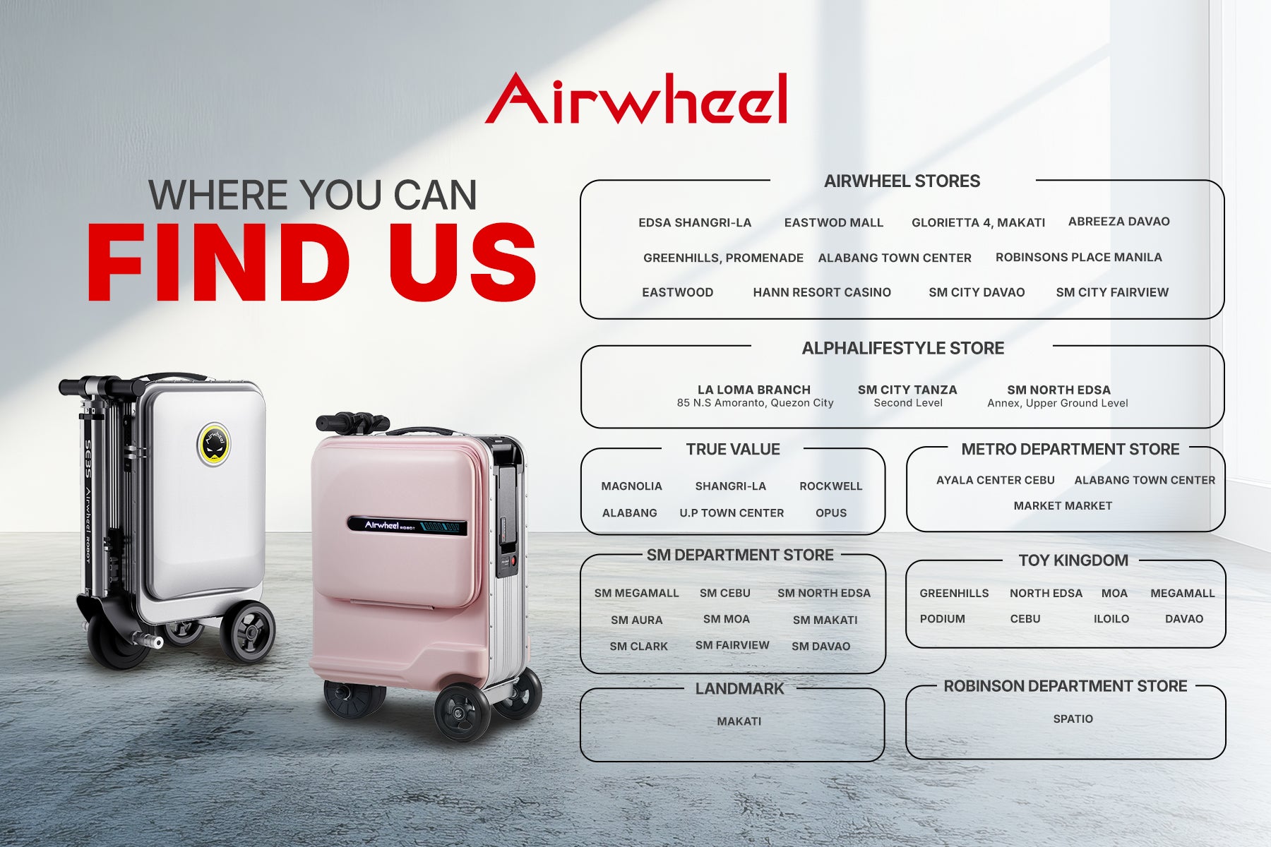 Airwheel Smart Electric Luggage