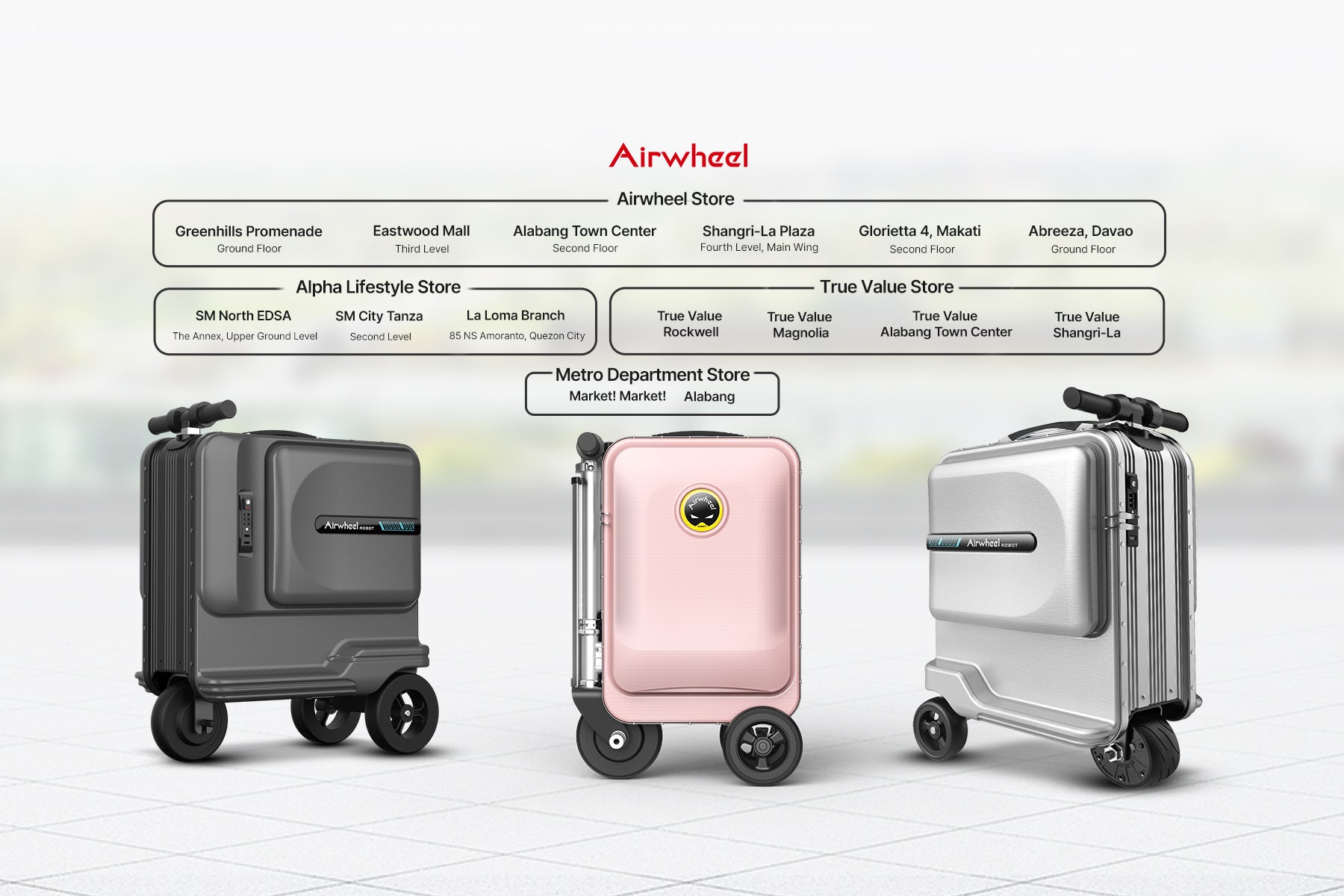 Airwheel Smart Electric Luggage