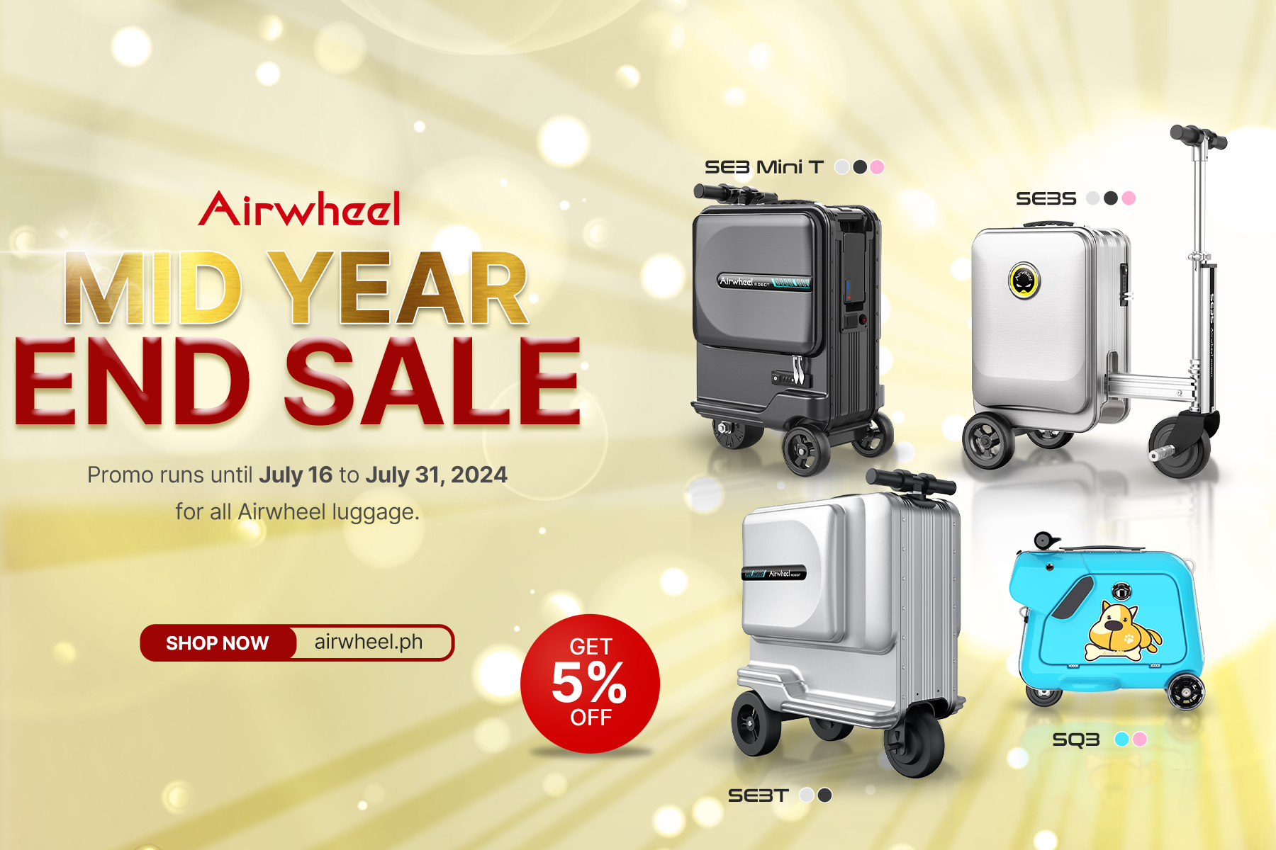 Airwheel Smart Electric Luggage